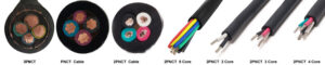 1-8 Core 3PNCT, 2PNCT-F/R 2PNCT-H/ 2PNCT-H-U PNCT Rubber Cable ...
