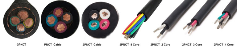 1-8 Core 3PNCT, 2PNCT-F/R 2PNCT-H/ 2PNCT-H-U PNCT Rubber Cable ...